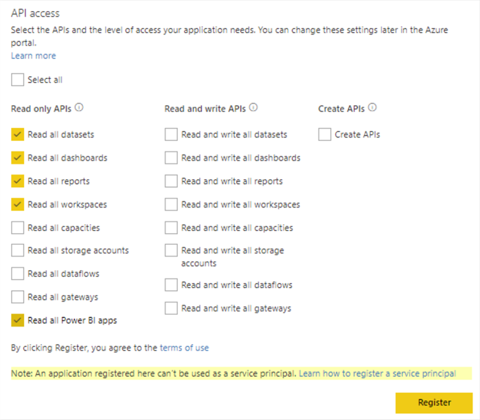 Configuring Power BI in Anthology Student