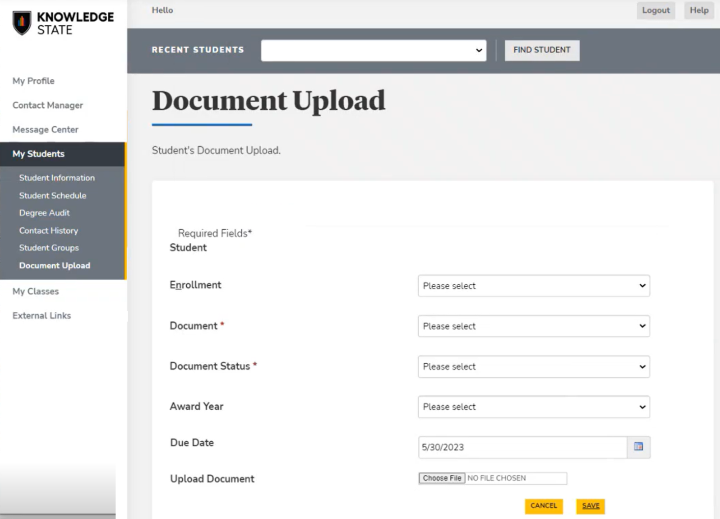 Document Upload