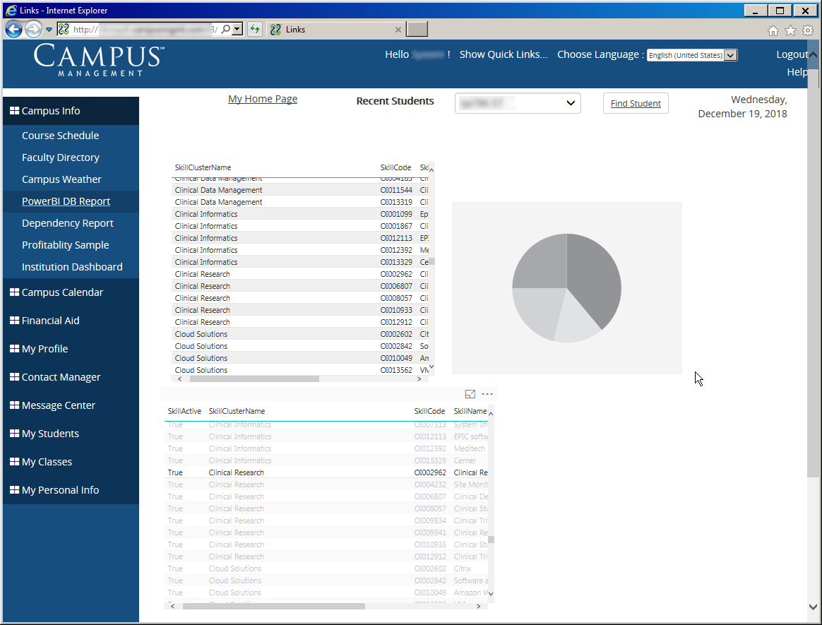 Power BI Reports Integration