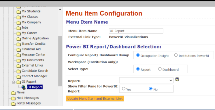 Occupation Insight Pages