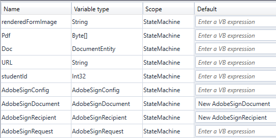 Adobe Sign Workflow Sample - Single Signer
