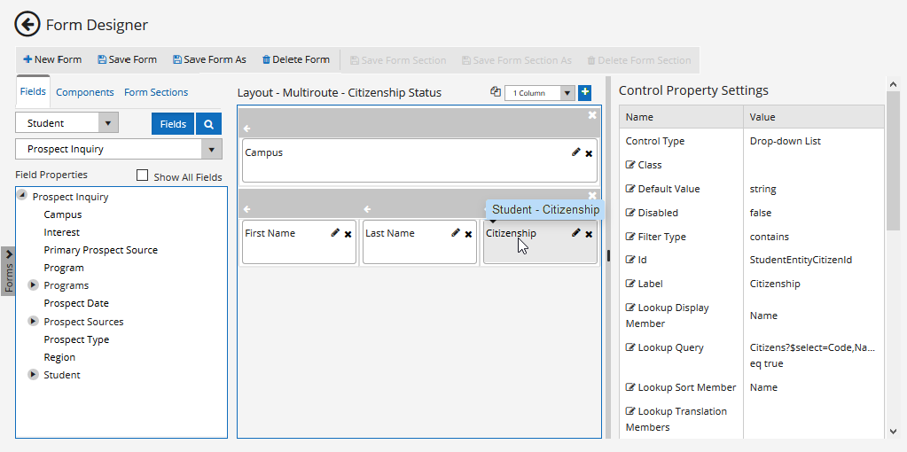 Multi Route Forms